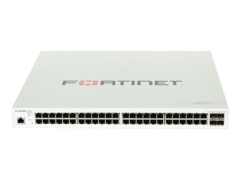 Switch Fortinet FortiSwitch 248E-FPOE 48 x GE RJ45 ports, 4 x GE SFP ...